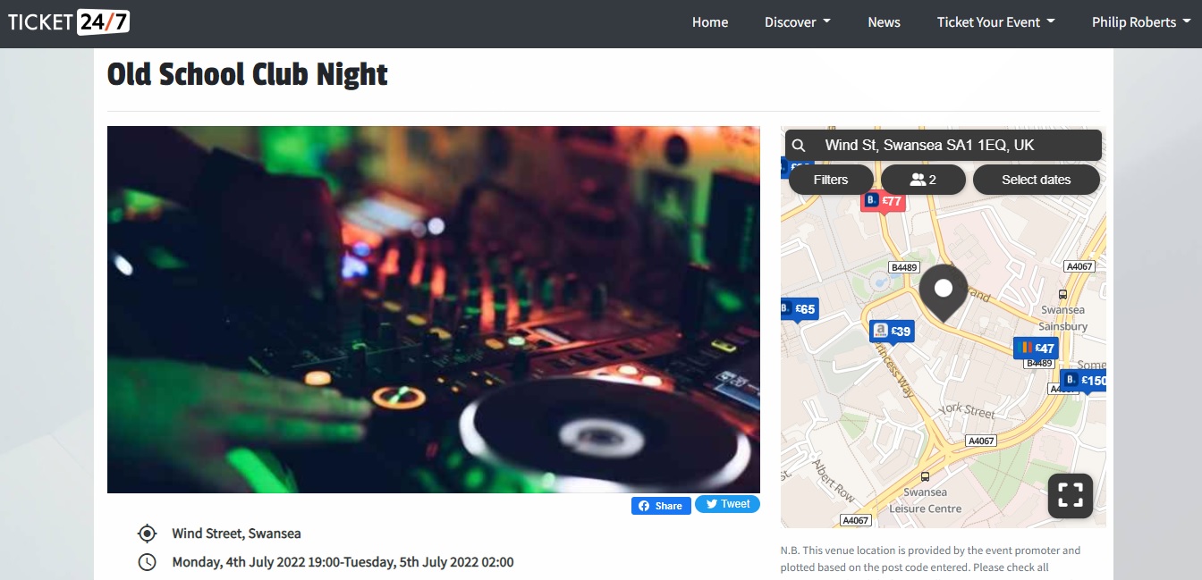 Get Started (Part 1): Creating Your Event Listing - Ticket247 Backstage